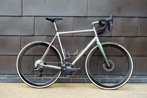 Passoni titanium bicycles Cyclefit in Bloomsbury, London