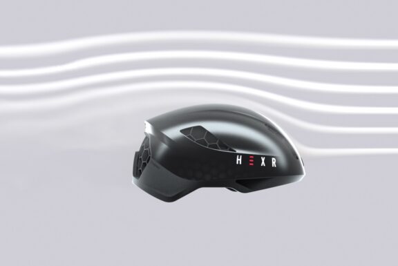 Hexr 3D printed custom bicycle helmets at Cyclefit in London