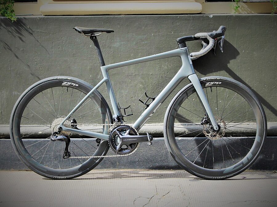 Enve Fray custom build at Cyclefit in Central London in Ash finish