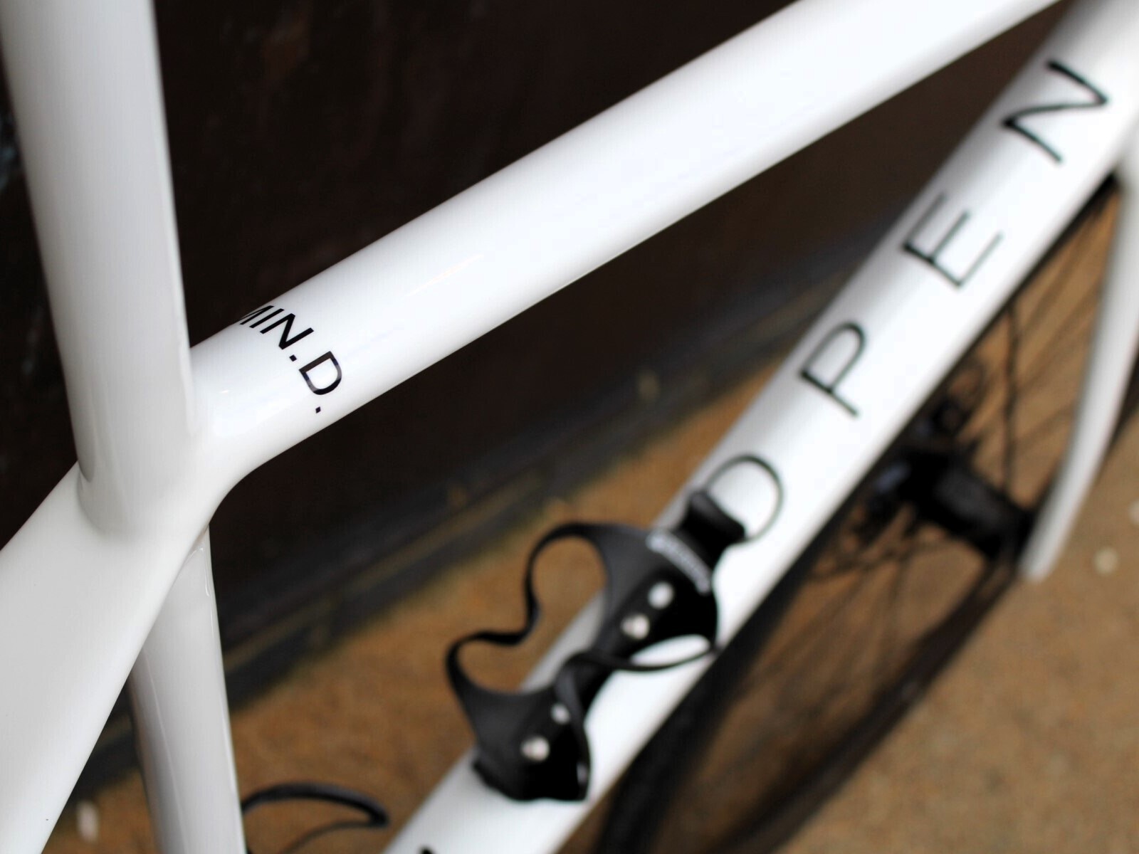 custom painted Open Cycles UP and Open MIND at Cyclefit